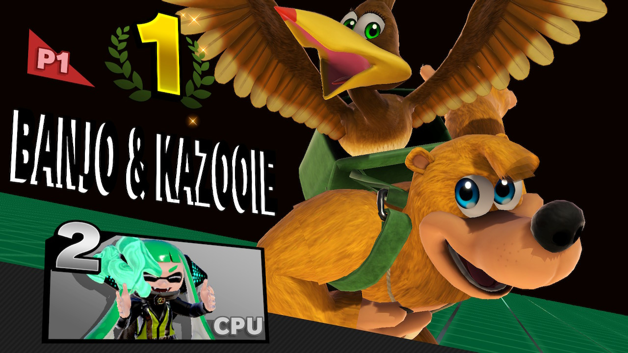 Improved Yellow Banjo & Kazooie Mod for Super Smash Bros. Ultimate | SSBU Mods