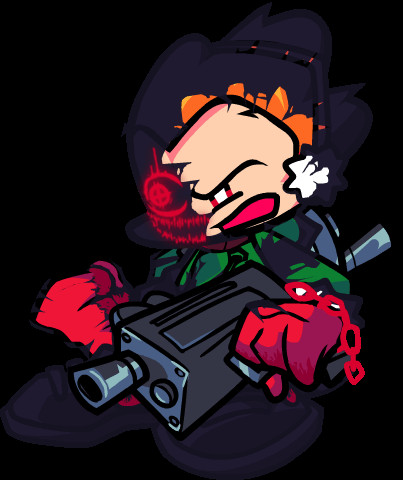 fnf pico insanity bf skin Mod for Friday Night Funkin' | FNF Mods