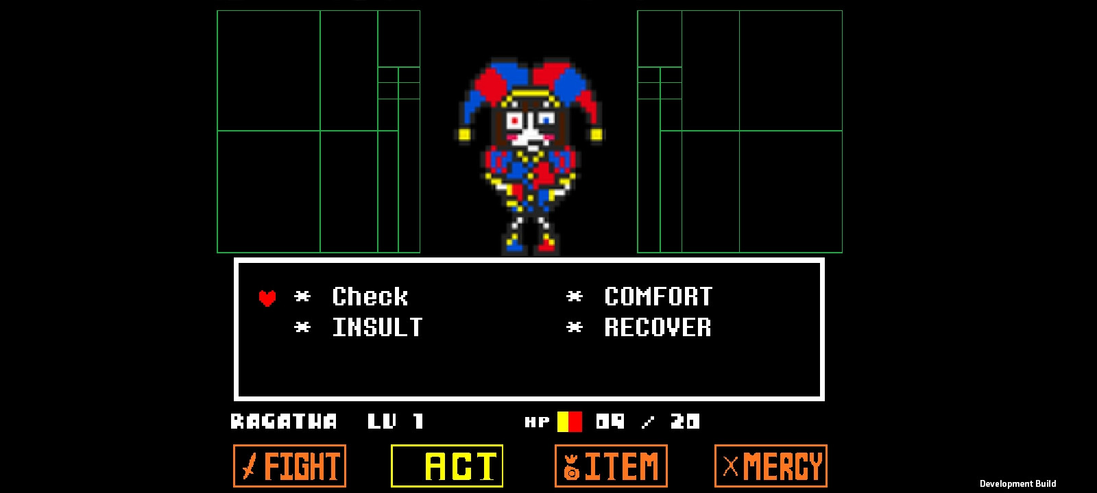 (cyf)pomni battle V2 Mod for Create Your Frisk (Unitale) | CYFUnitale Mods