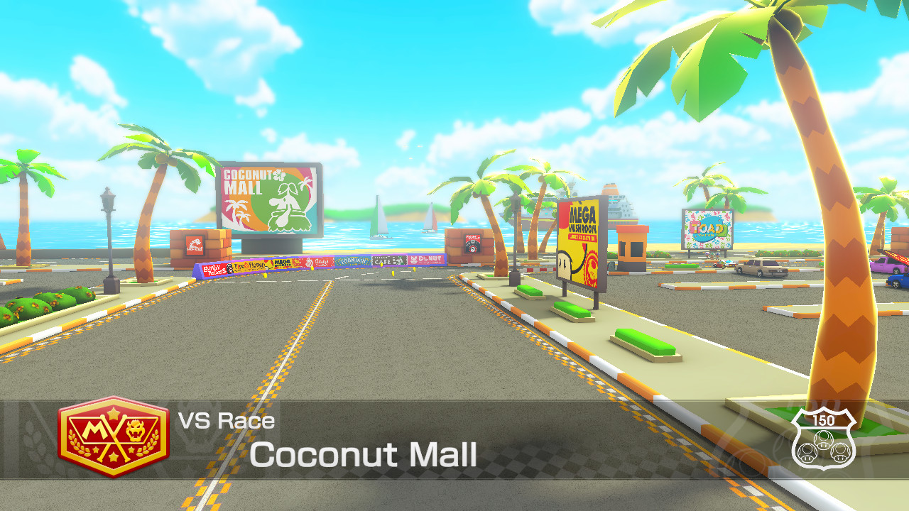 Wii Coconut Mall (Wii U) Mod for Mario Kart 8 | MK8 Mods