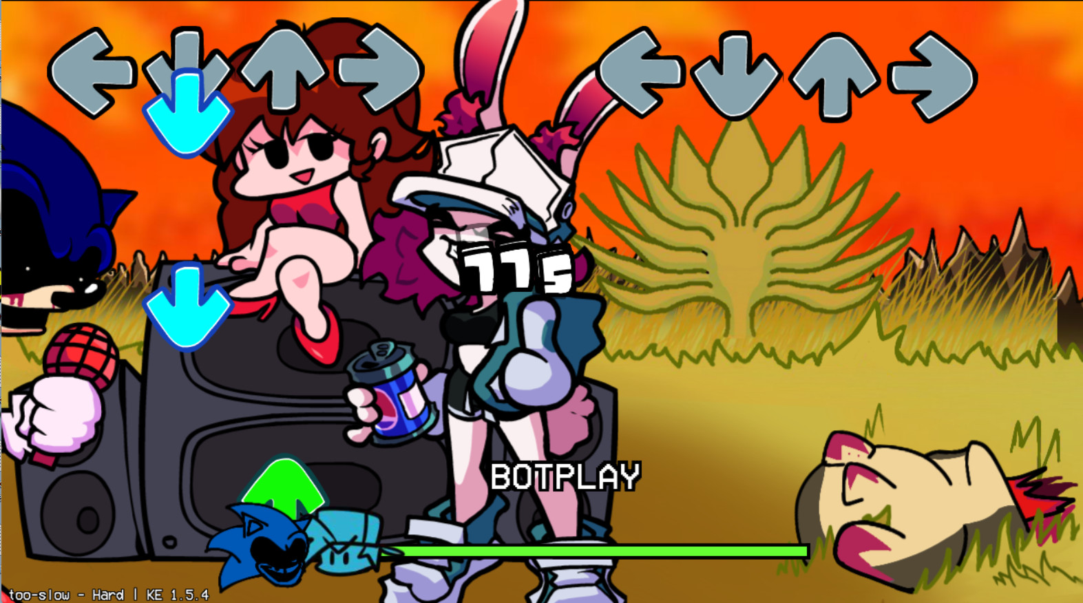 Playable Skarlet Bunny Mod for Friday Night Funkin' | FNF Mods