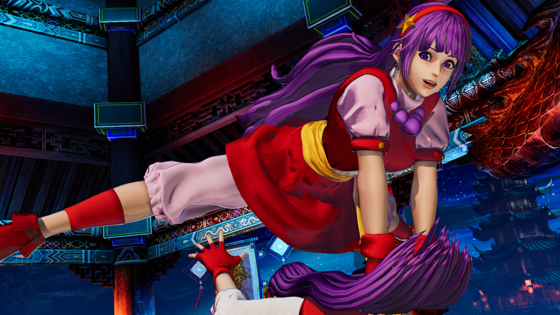 KOF95 Athena Mod for The King of Fighters XV | KoFXV Mods