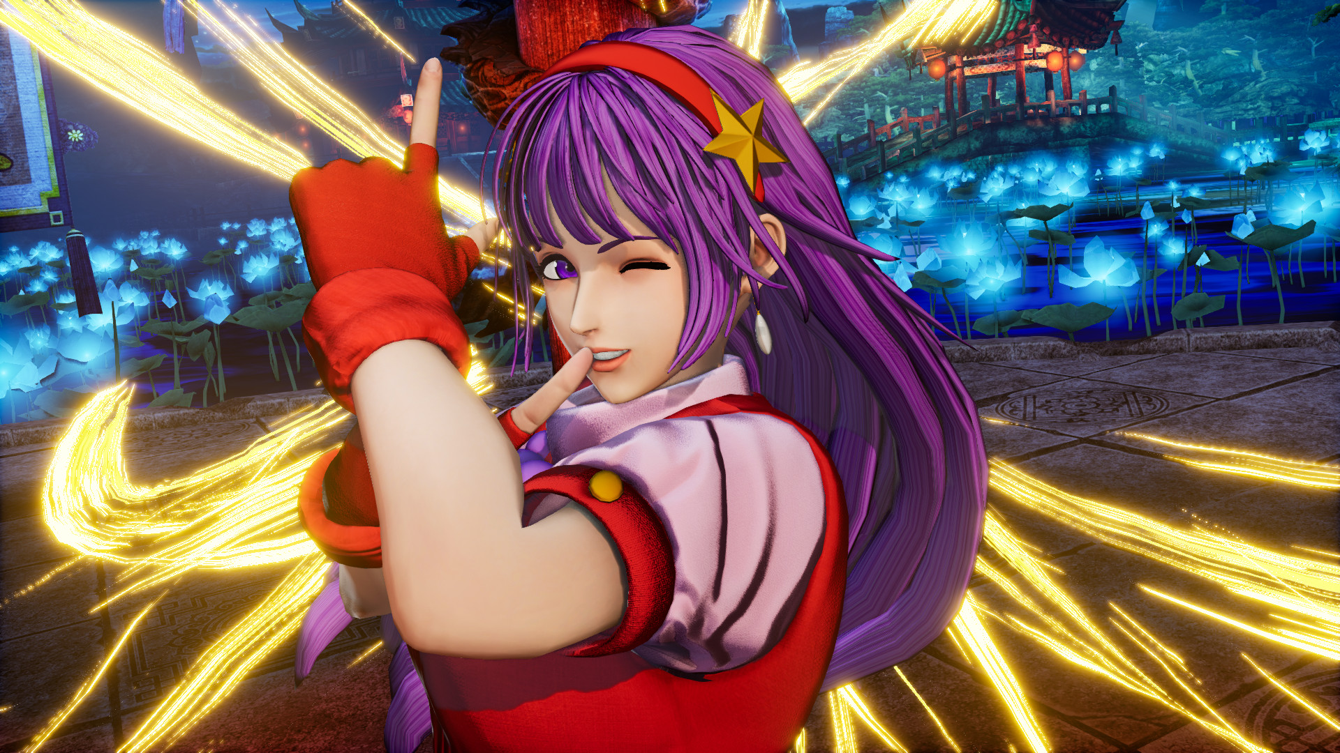 KOF95 Athena Mod for The King of Fighters XV | KoFXV Mods