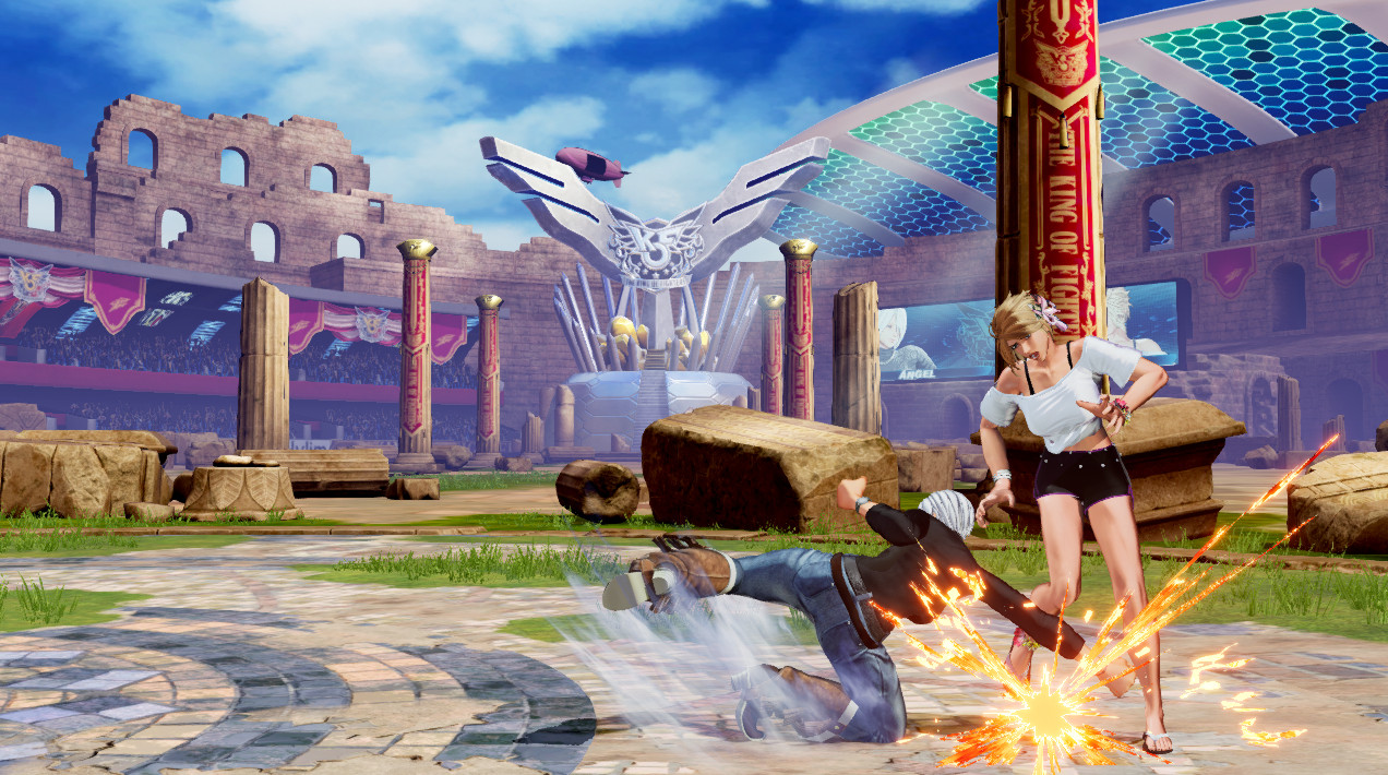 RaitoADV Casual Ángel Mod for The King of Fighters XV | KoFXV Mods