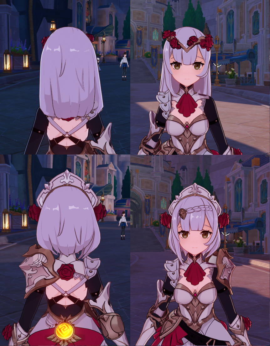 Longer Hair Noelle Mod for Genshin Impact | GI Mods