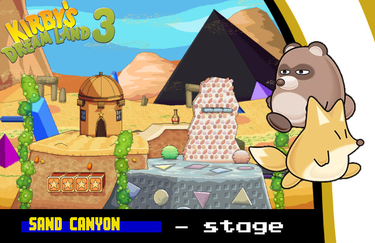 Kirby's Dream Land 3 - Sand Canyon (9.4/CMC+) Mod for Super Smash Bros ...