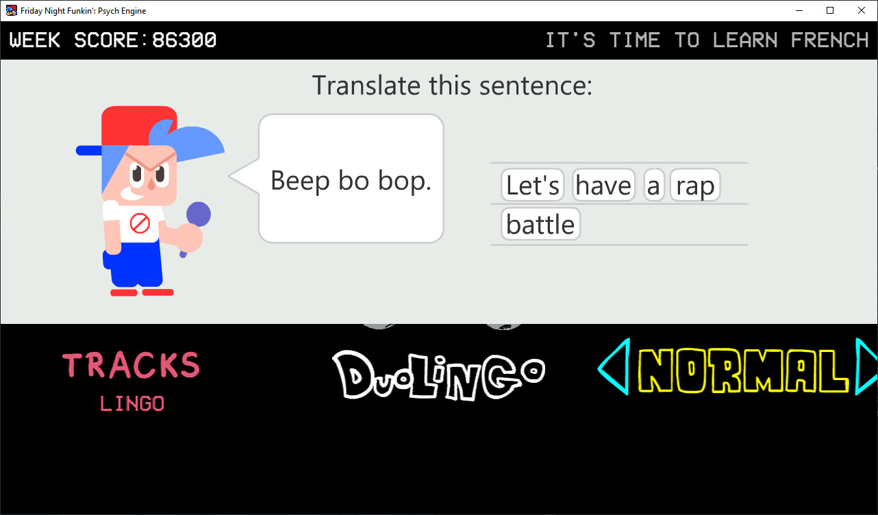 VS. Duo (Duolingo) Mod for Friday Night Funkin' | FNF Mods