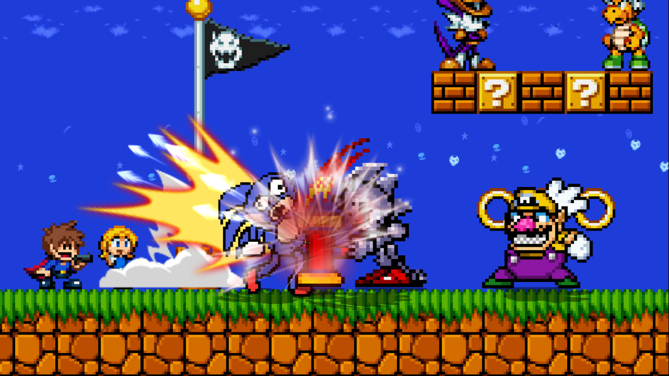 Boll Deluxe/Sonic boll - Overworld (CMC+ V8) Mod for Super Smash Bros ...