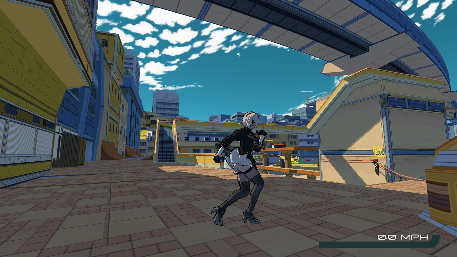 2b Mod for Bomb Rush Cyberfunk | BRC Mods