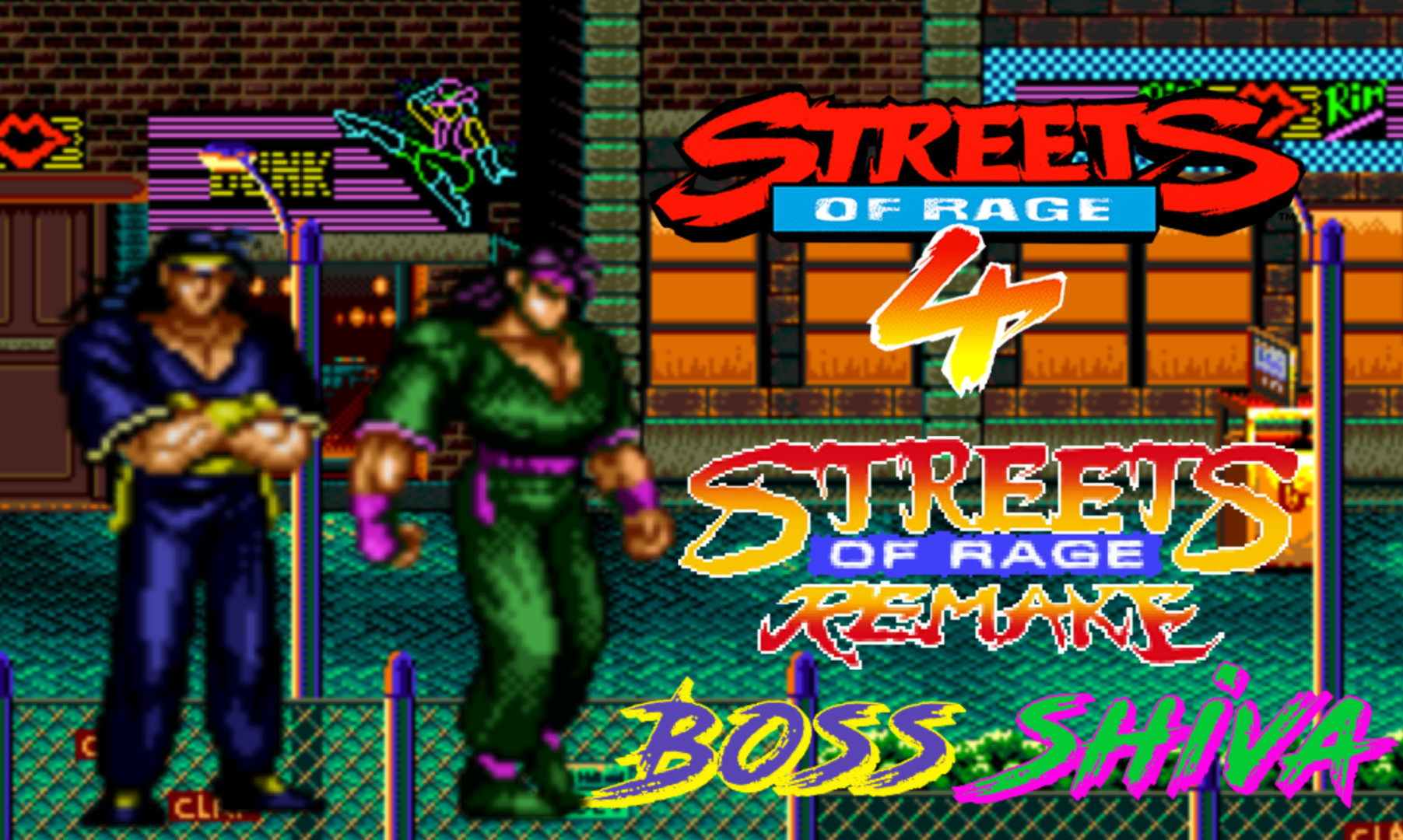 SOR 2 Shiva (SOR Remake Boss Palettes) Mod for Streets of Rage 4 | SOR4 ...