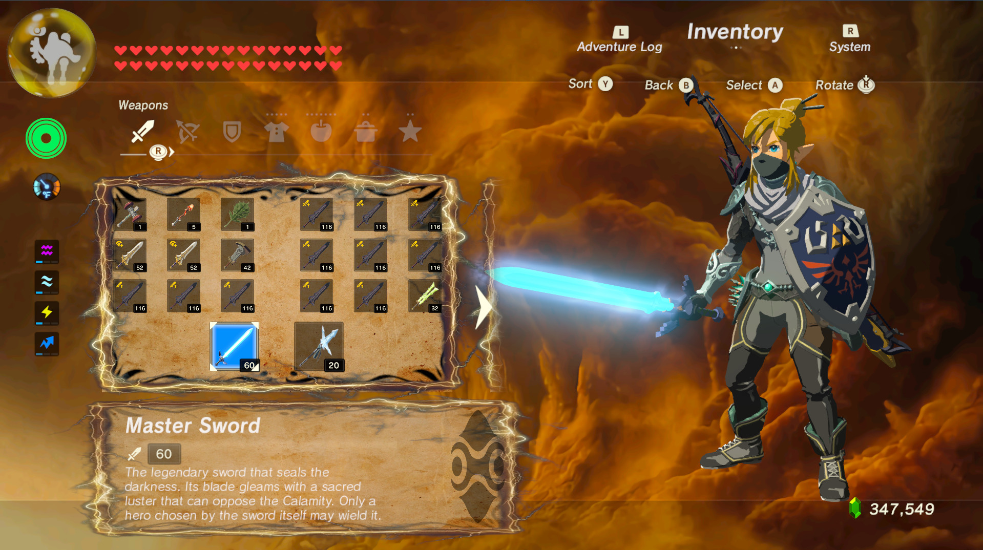 Zoey's Interface Overhaul! Mod for The Legend of Zelda: Breath of the ...