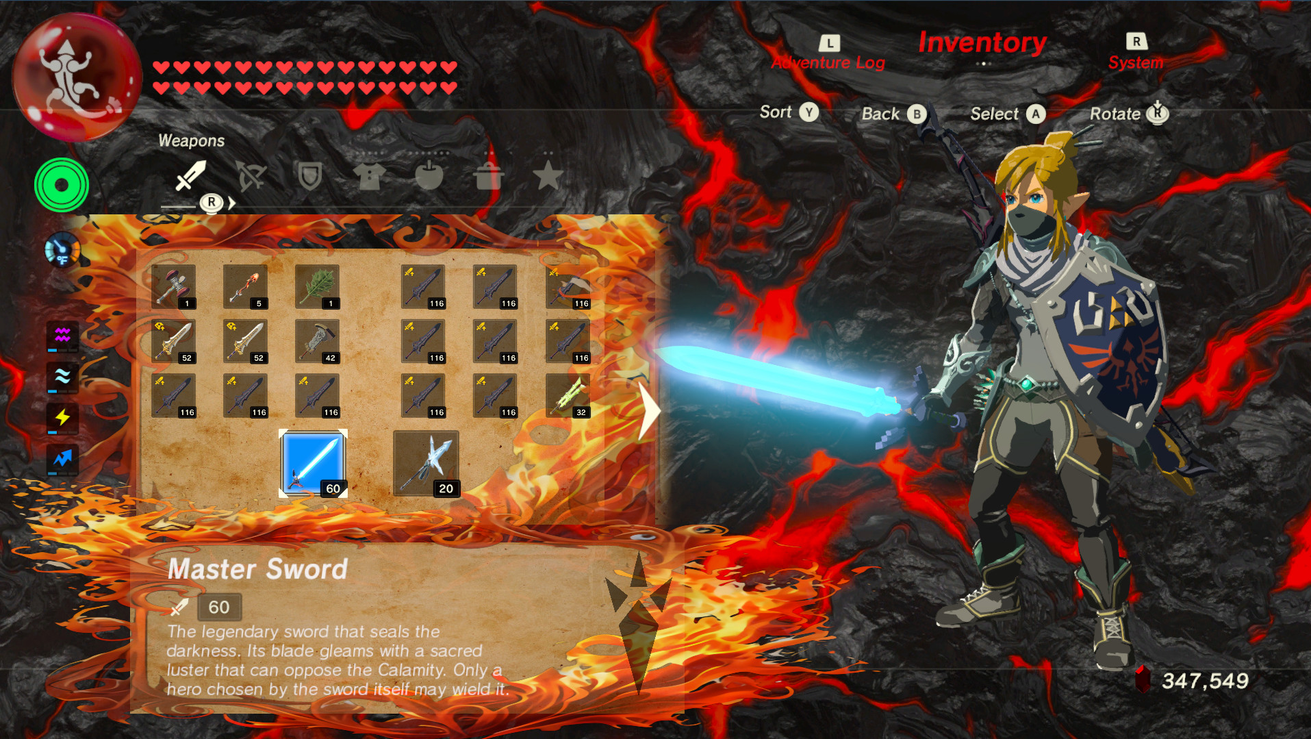 Zoey's Interface Overhaul! Mod for The Legend of Zelda: Breath of the ...
