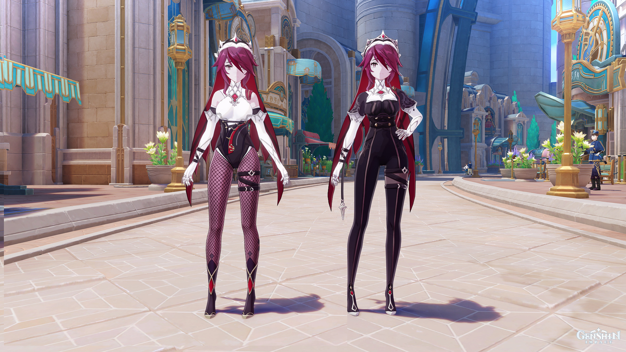 Rosaria Pre v1.2 No Dress EN/CN Mod for Genshin Impact | GI Mods