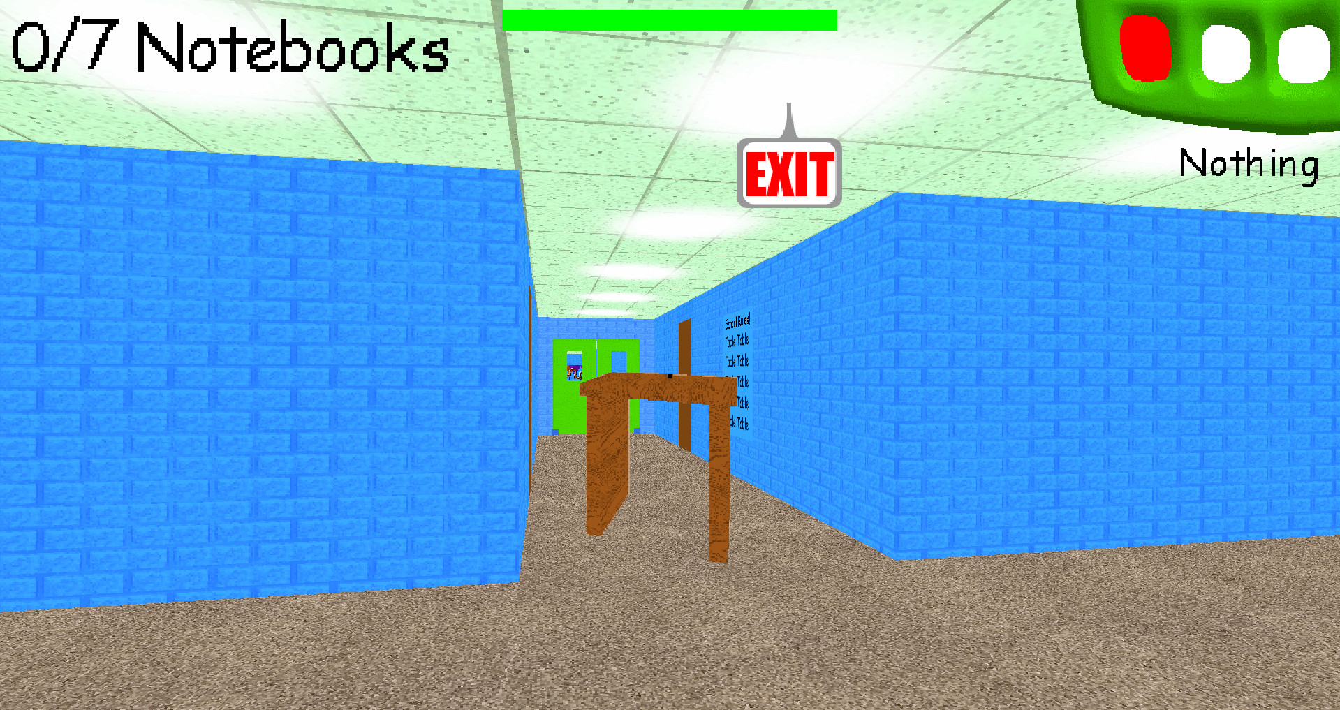 Table. Mod for Baldi's Basics | Baldi Mods