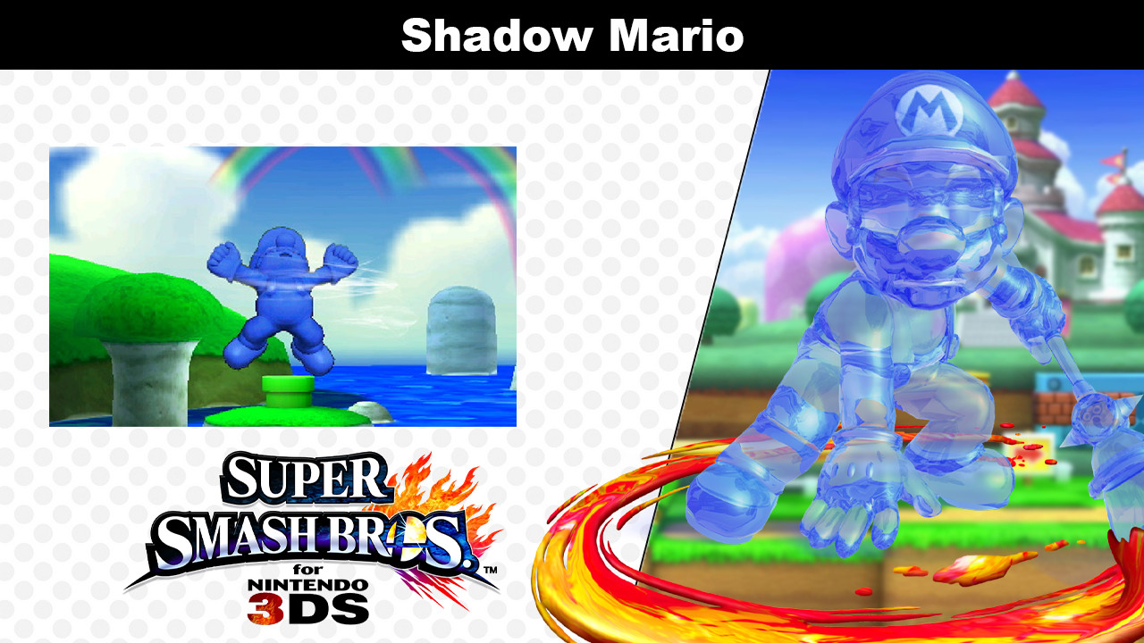 Shadow Mario Mod for Super Smash Bros. (3DS) | SSB3DS Mods