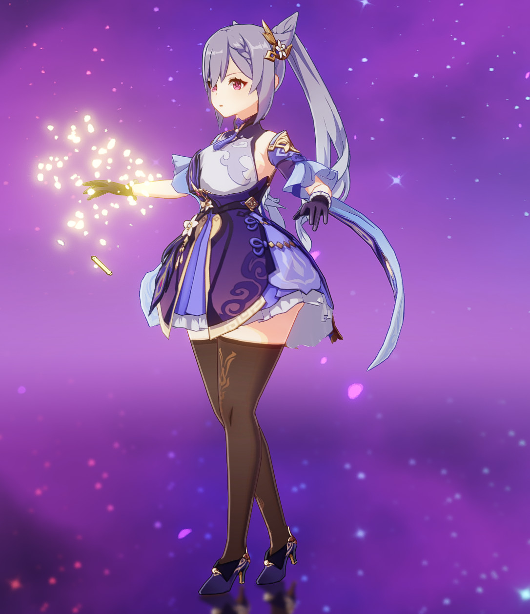 XL-Thiccer Keqing (NemesisMods) Mod for Genshin Impact | GI Mods