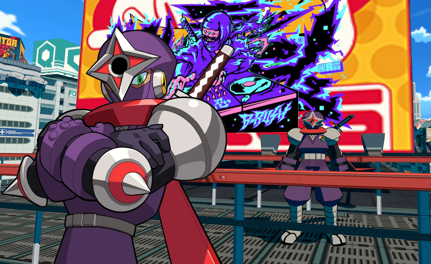 ShadowMan.Exe (Mega Man Battle Network) Mod for Bomb Rush Cyberfunk ...