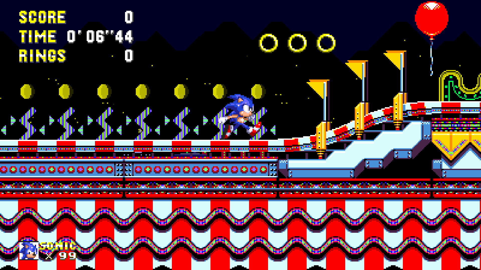Different Sonic's Run Animations Mod for Sonic 3 A.I.R. | S3AIR Mods