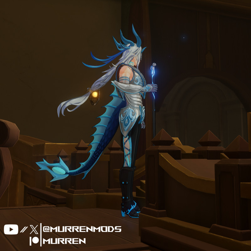 Dragon Neuvillette Mod for Genshin Impact | GI Mods