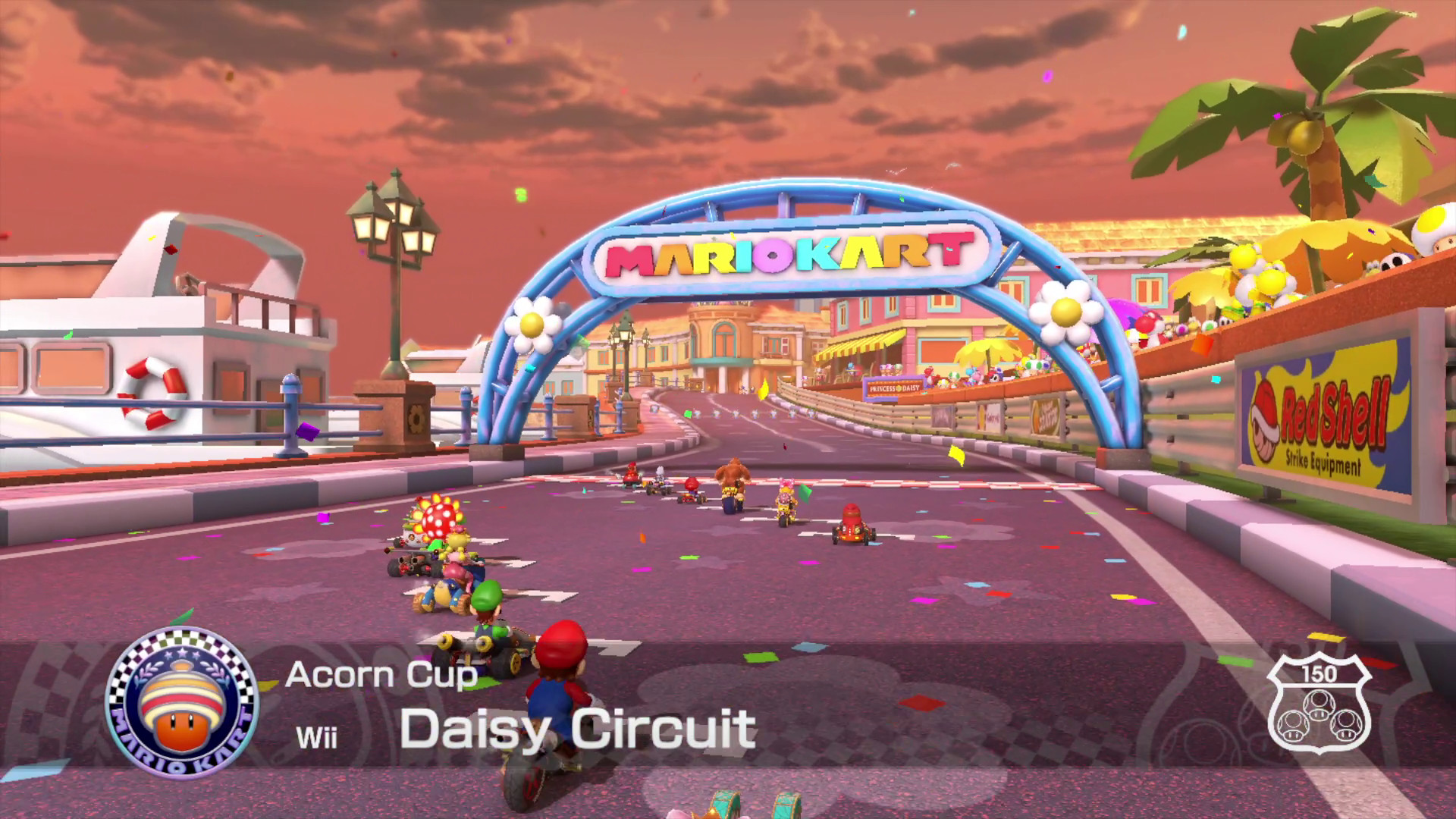 Wave 6 At Sunset/Sunrise Mod for Mario Kart 8 Deluxe | MK8D Mods