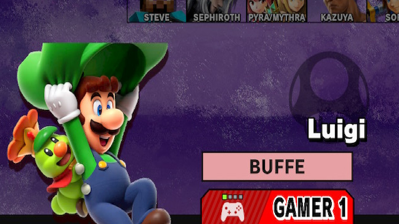 Mario Wonder Luigi Voice + UI Mod for Super Smash Bros. Ultimate | SSBU ...