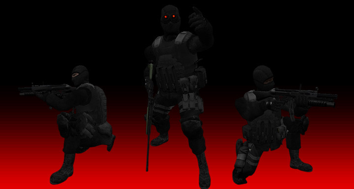 New male assassins Mod for Half-Life: Opposing Force | HL:OF Mods