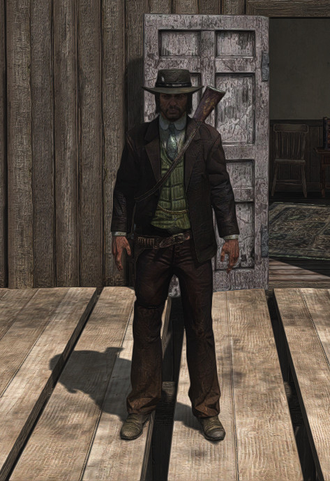 Cover Art inspired Elegant Suit Mod for Red Dead Redemption | RDR1 Mods