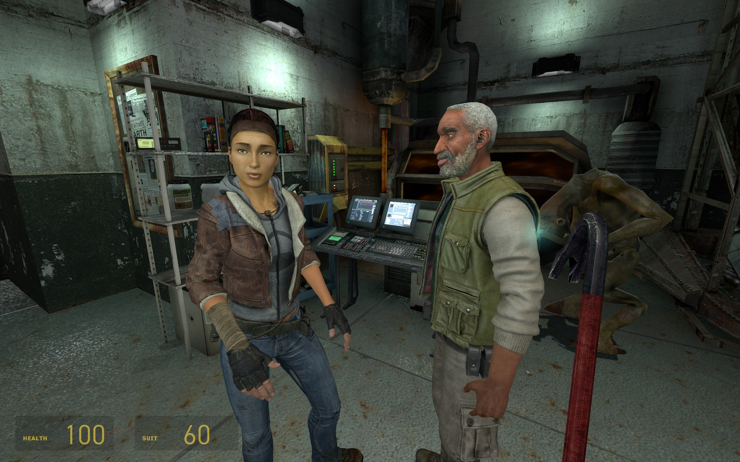 HL2 Alyx with HLA clothes Mod for Half-Life 2 | HL2 Mods