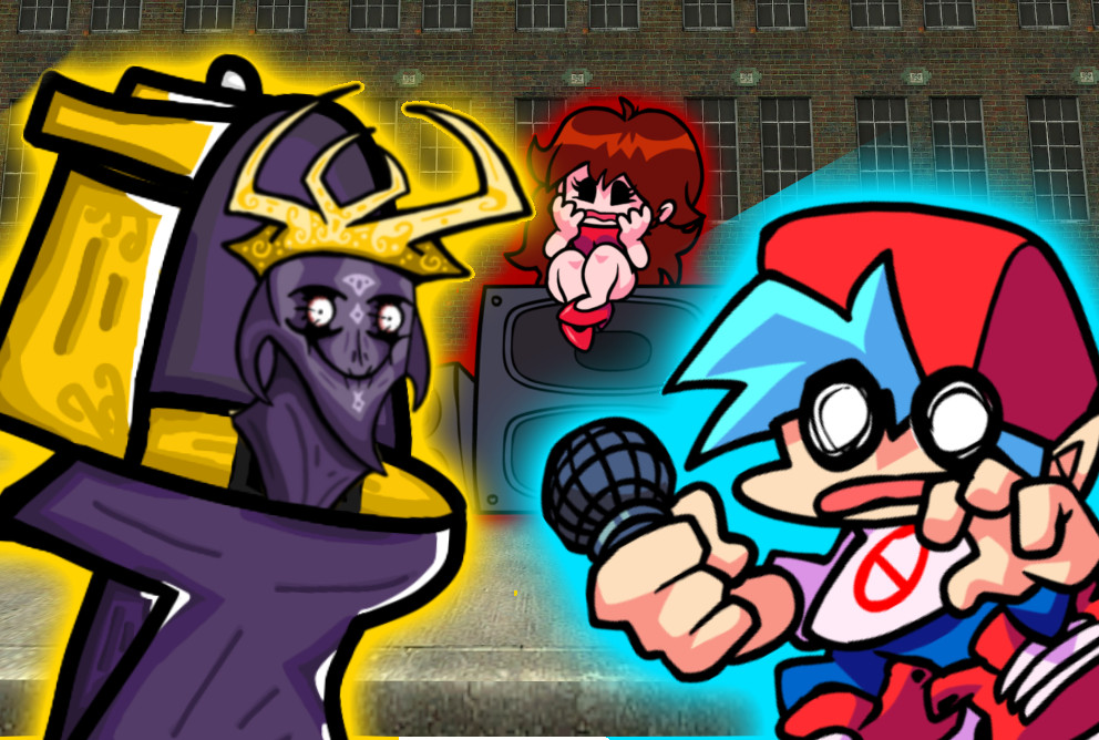 FnF Vs Stare Toilet Mod for Friday Night Funkin' | FNF Mods