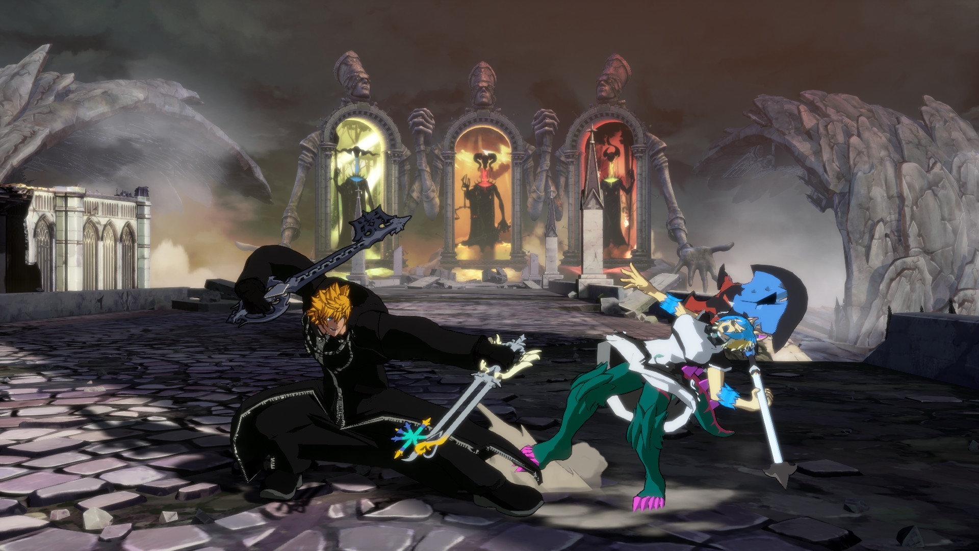 Roxas (Org. XIII) + "Vim & Vigor" over "Hellfire" Mod for GUILTY GEAR ...