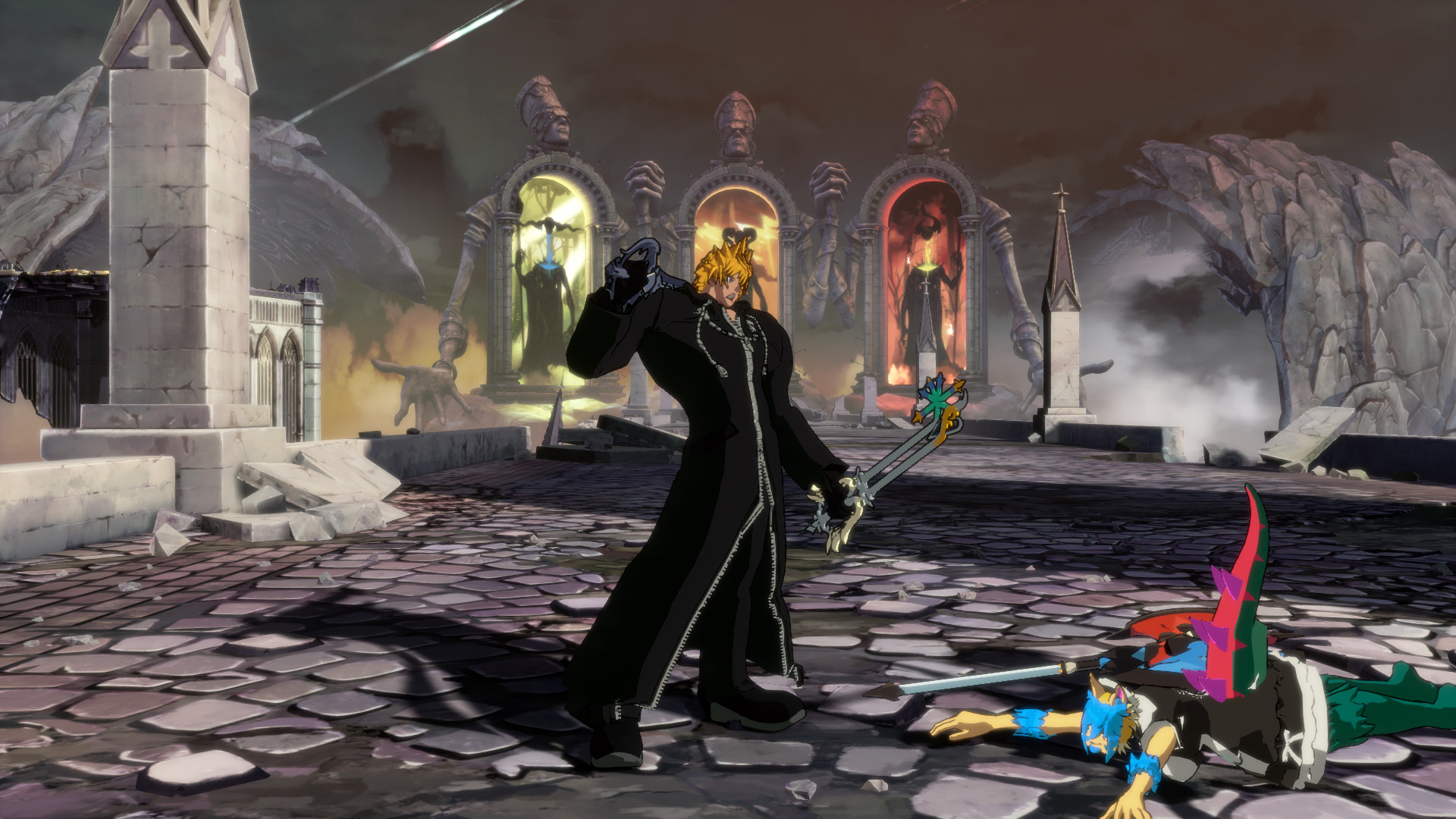 Roxas (Org. XIII) + "Vim & Vigor" over "Hellfire" Mod for GUILTY GEAR ...