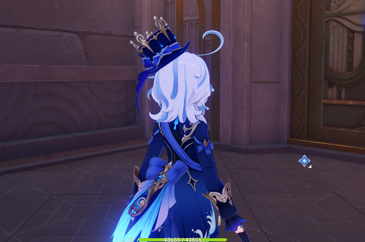 Furina hair Mod for Genshin Impact | GI Mods