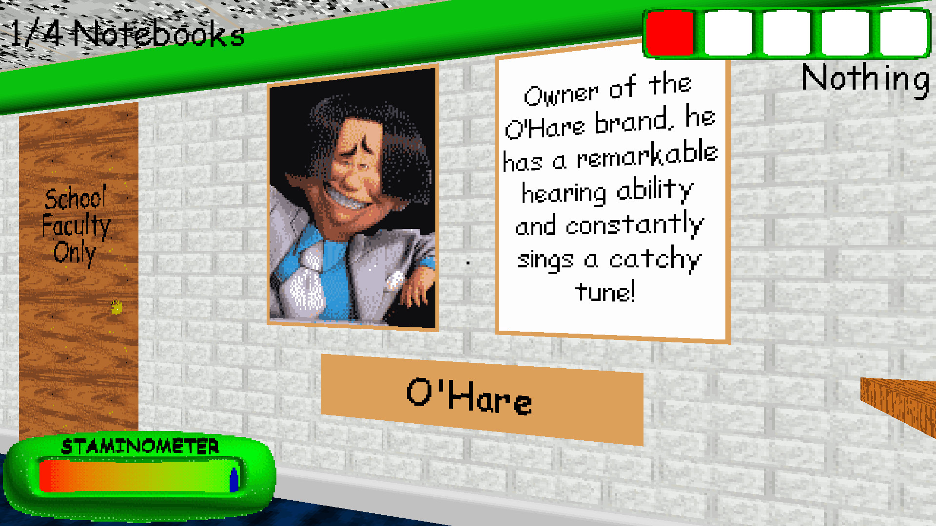 (0.7.X) O'Hare Over Baldi?!? (Not a reskin!) Mod for Baldi's Basics ...