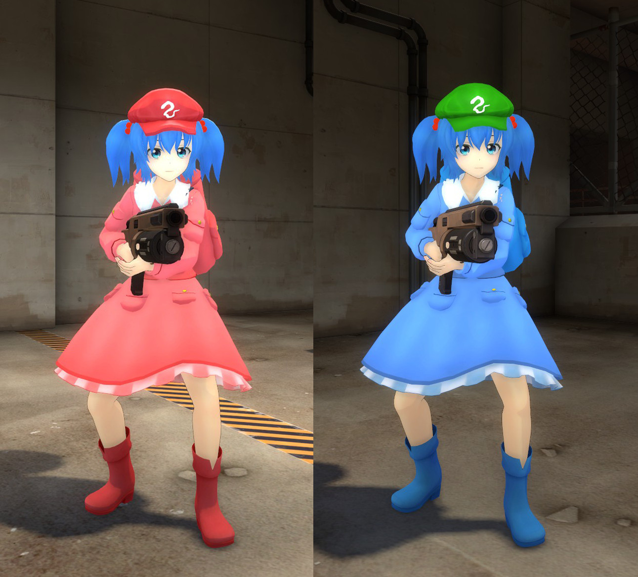 Kawashiro Nitori Mod for Team Fortress 2 | TF2 Mods