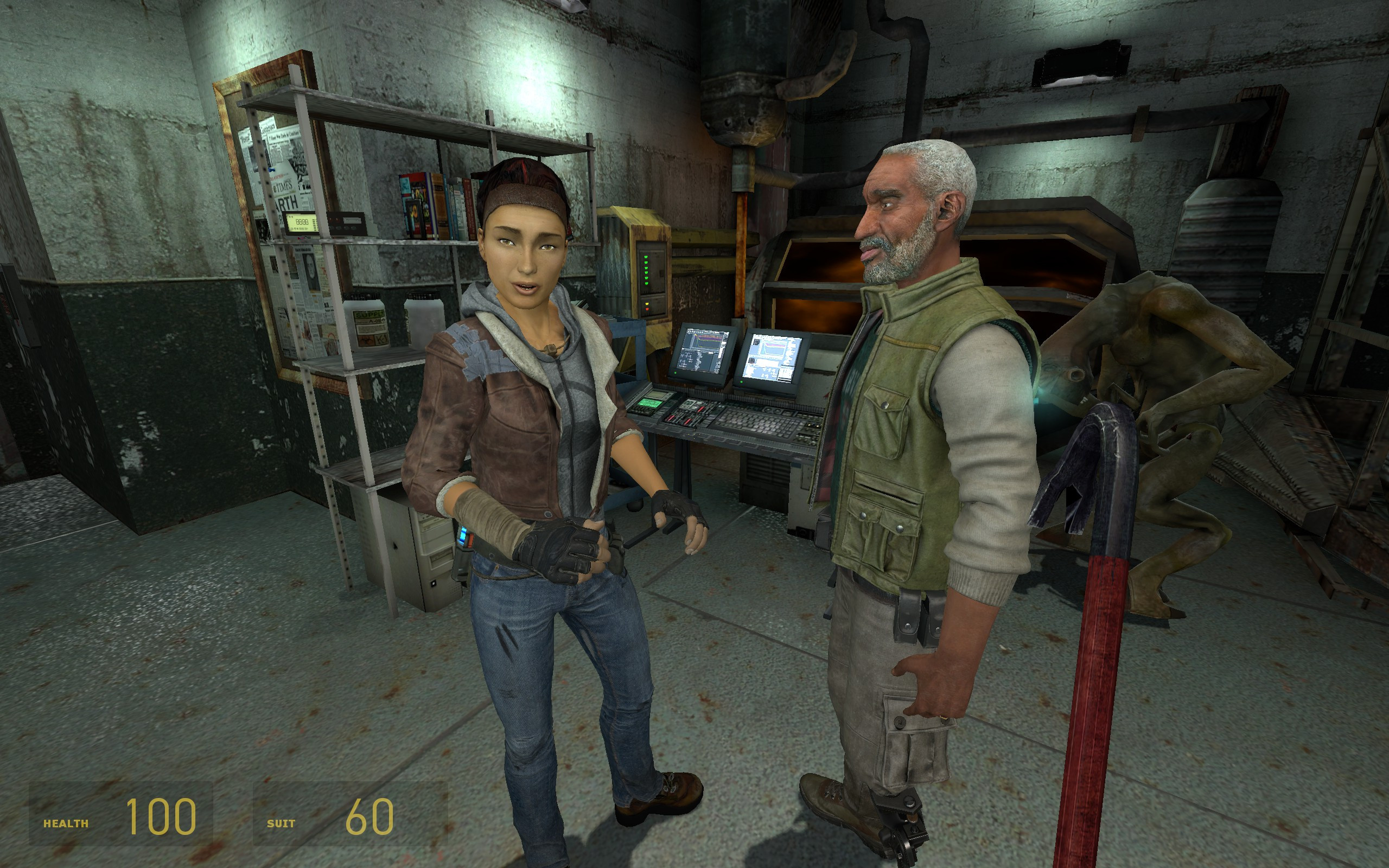 HL2 Alyx with HLA clothes Mod for Half-Life 2 | HL2 Mods