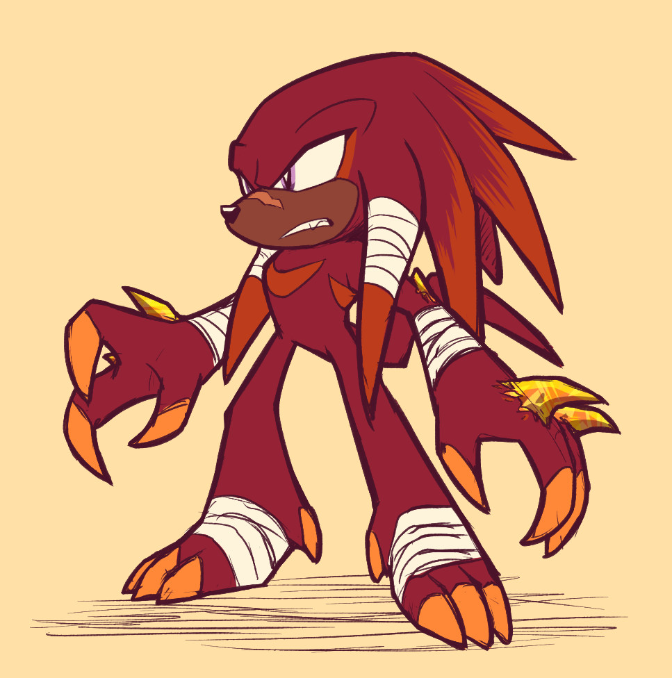 Somewhat Older Knuckles v2 Mod for Sonic Frontiers | Frontiers Mods