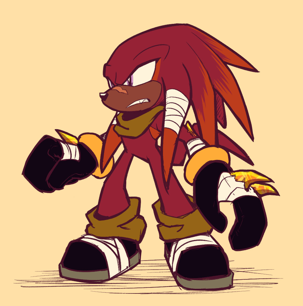 Somewhat Older Knuckles v2 Mod for Sonic Frontiers | Frontiers Mods