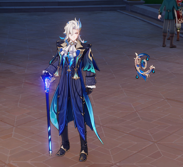 Everlasting Moonglow in Neuvillette/Baizuh Theme Mod for Genshin Impact ...
