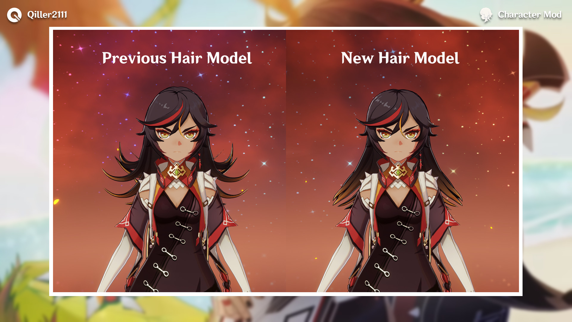 Xinyan Hair Down Mod for Genshin Impact | GI Mods