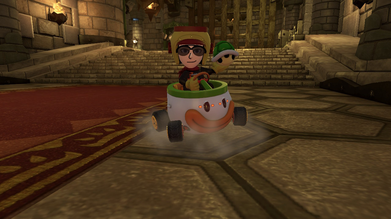 Fire Koopa Clown Car Mii Suit Mod for Mario Kart 8 Deluxe | MK8D Mods