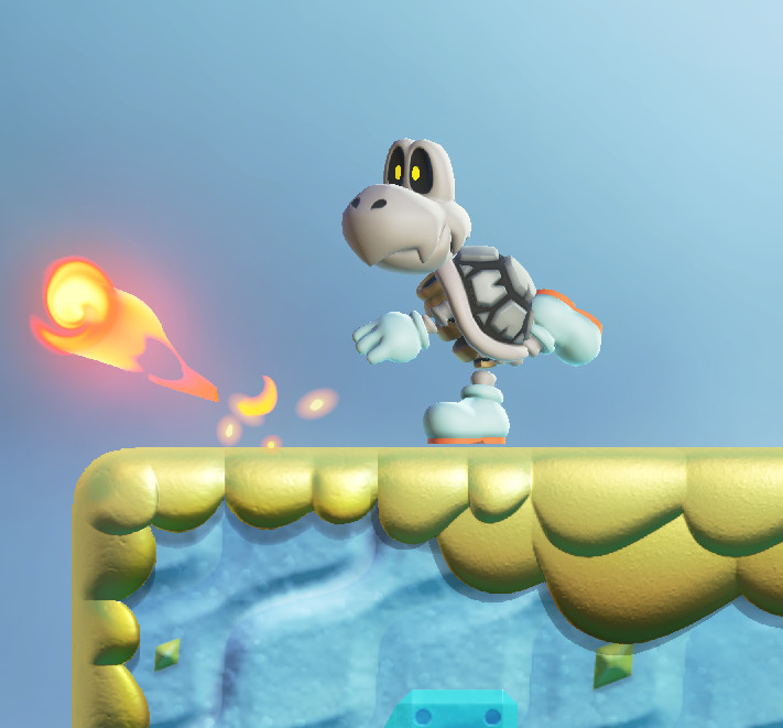 Dry Bone over Luigi Mod for Super Mario Bros. Wonder | SMBW Mods