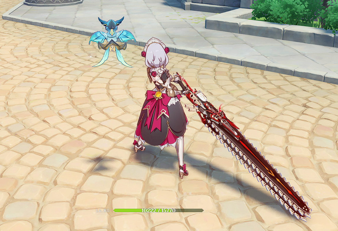 Luna Vow Bloodied Casket Claymore Skin Mod for Genshin Impact | GI Mods