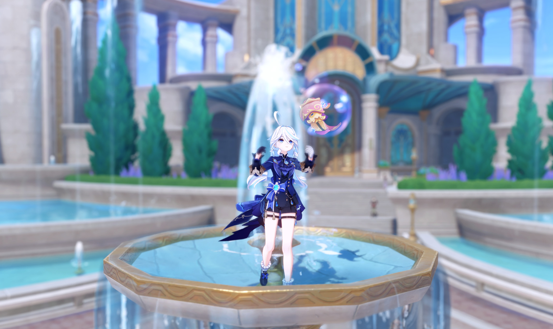 Furina Long Hair Mod for Genshin Impact | GI Mods