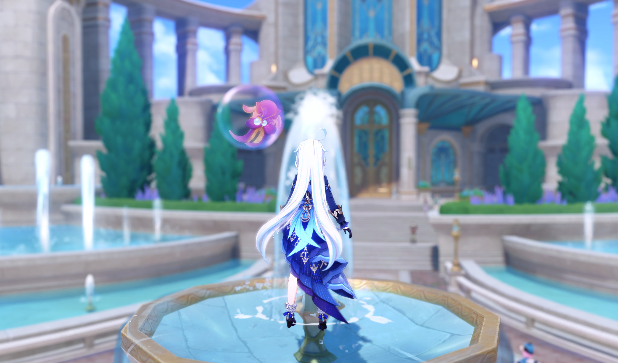 Furina Long Hair Mod for Genshin Impact | GI Mods