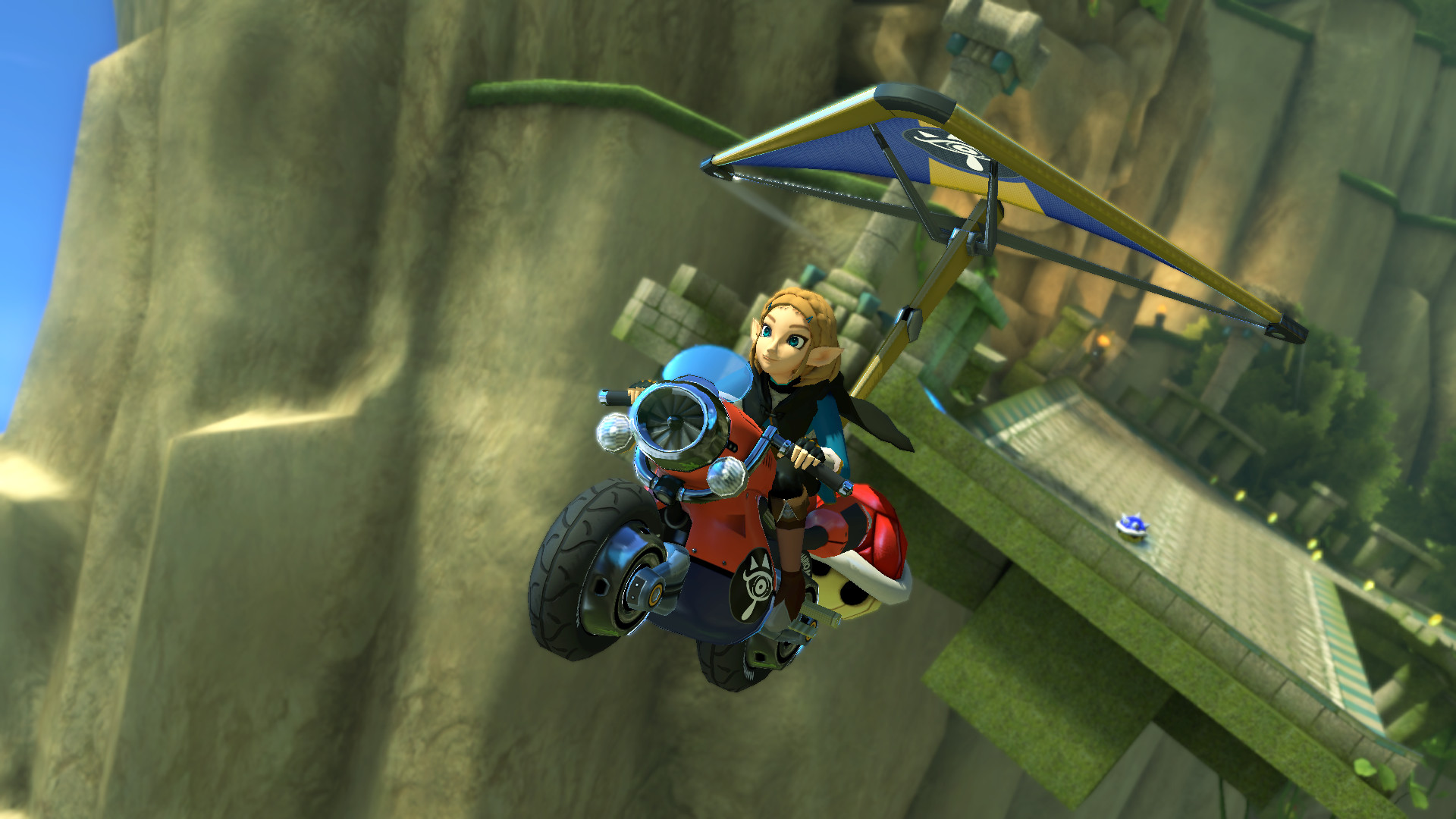 Zelda over Link Botw Mod for Mario Kart 8 Deluxe | MK8D Mods