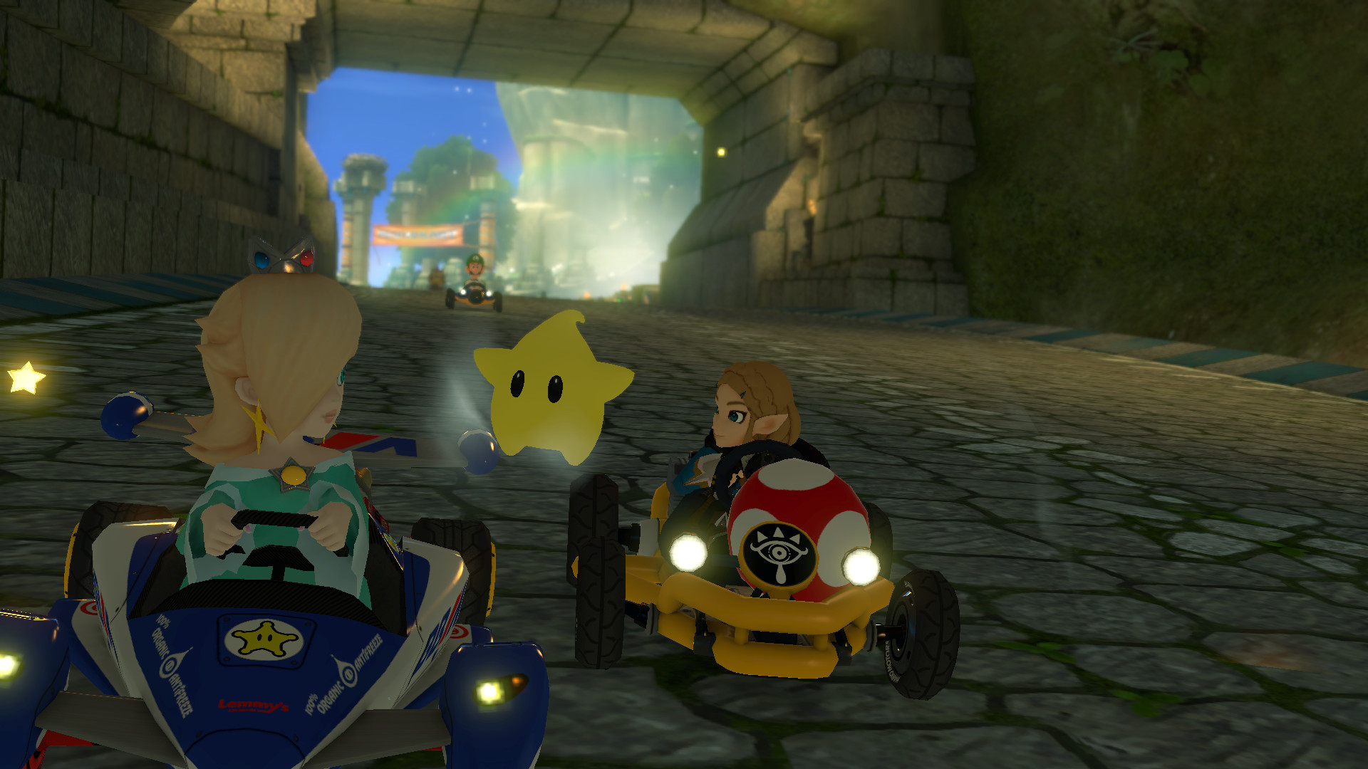Zelda over Link Botw Mod for Mario Kart 8 Deluxe | MK8D Mods