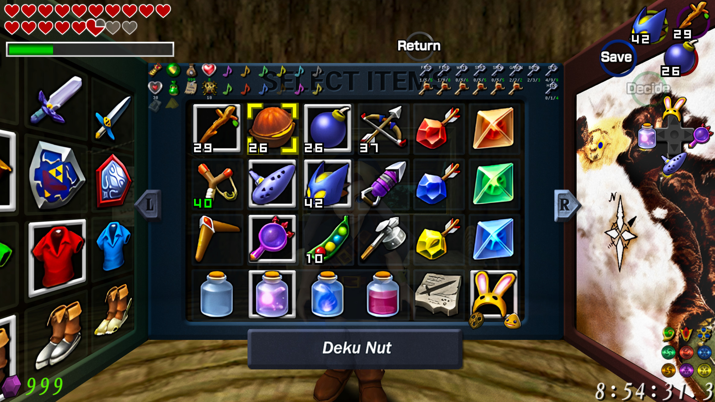 3DS Inventory Icons Mod for Ship of Harkinian (Ocarina of Time PC Port ...