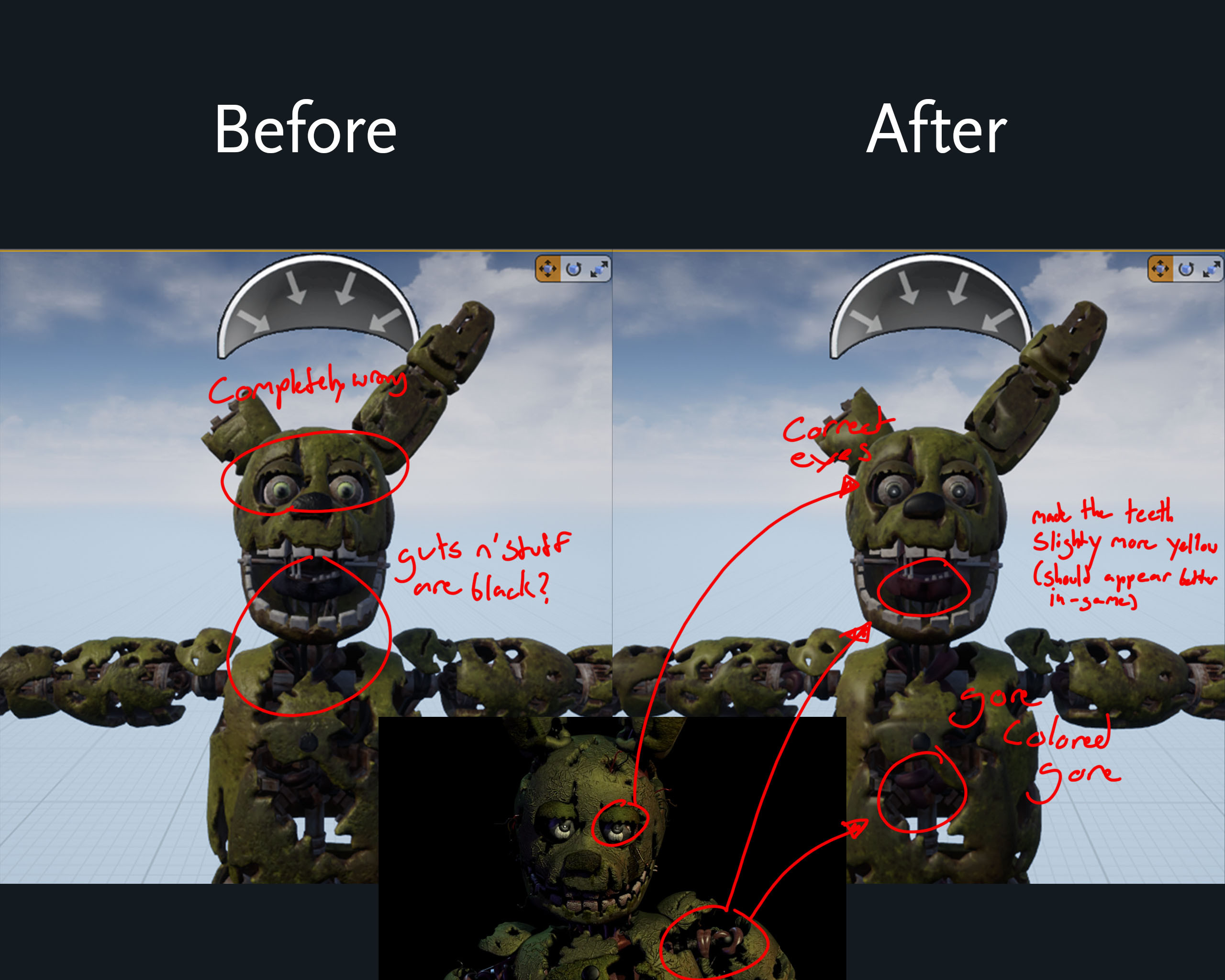 FNaF:HW Accurate Characters Mod Mod for Five Nights at Freddy's: Help ...