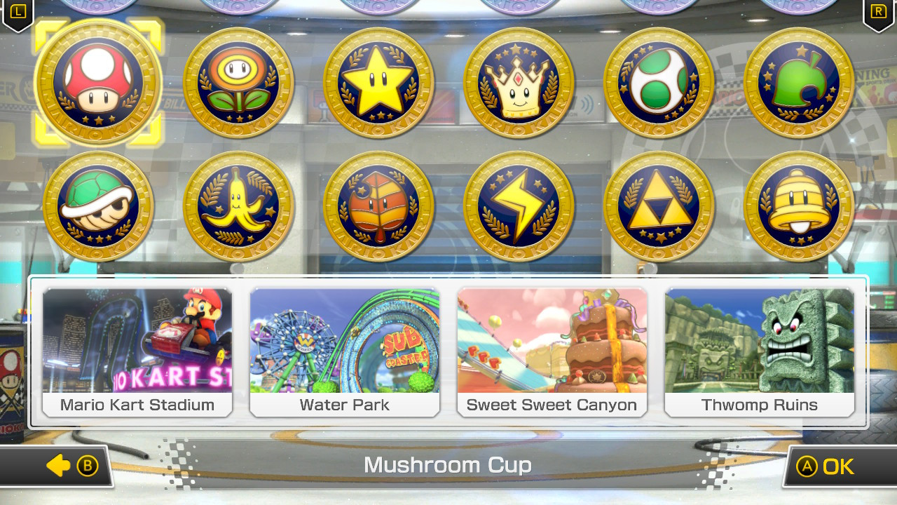 Garage Menu Background Mod for Mario Kart 8 Deluxe | MK8D Mods