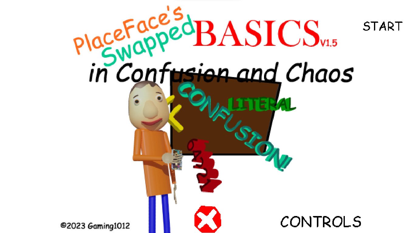 Placeface's swapped basics Mod for Baldi's Basics | Baldi Mods